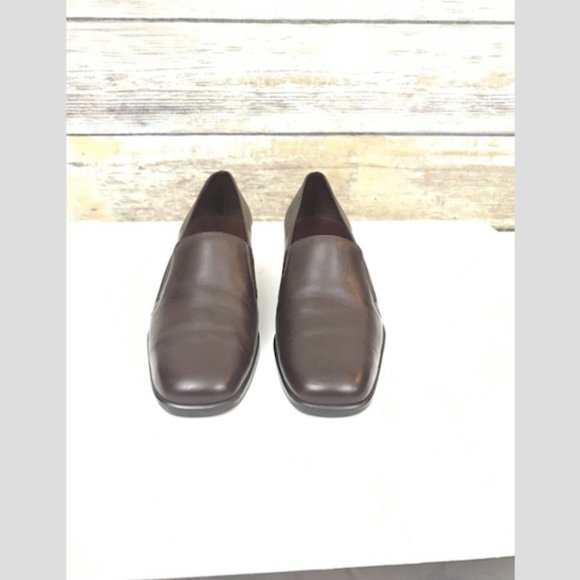 Trotters | Shoes | Trotters Ash Brown Square Toe Narrow Loafers | Poshmark